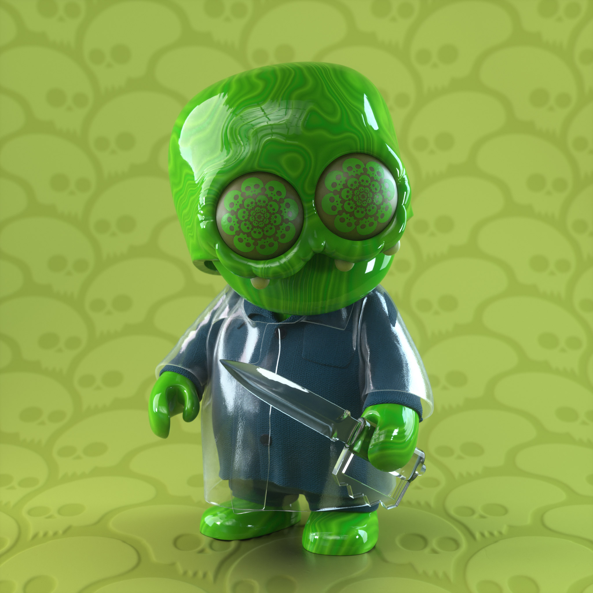 Jade Guy Horror / Sci-Fi BUGG - SQUADTS | OpenSea